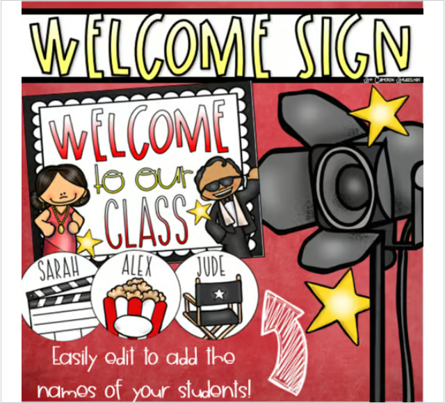 Back to School Open House Meet the Teacher Watercolor Tropical Theme ...