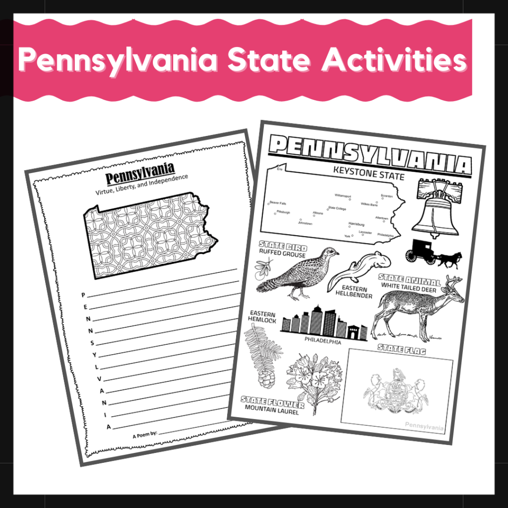 Pennsylvania State Activities | US State Research and Informational ...