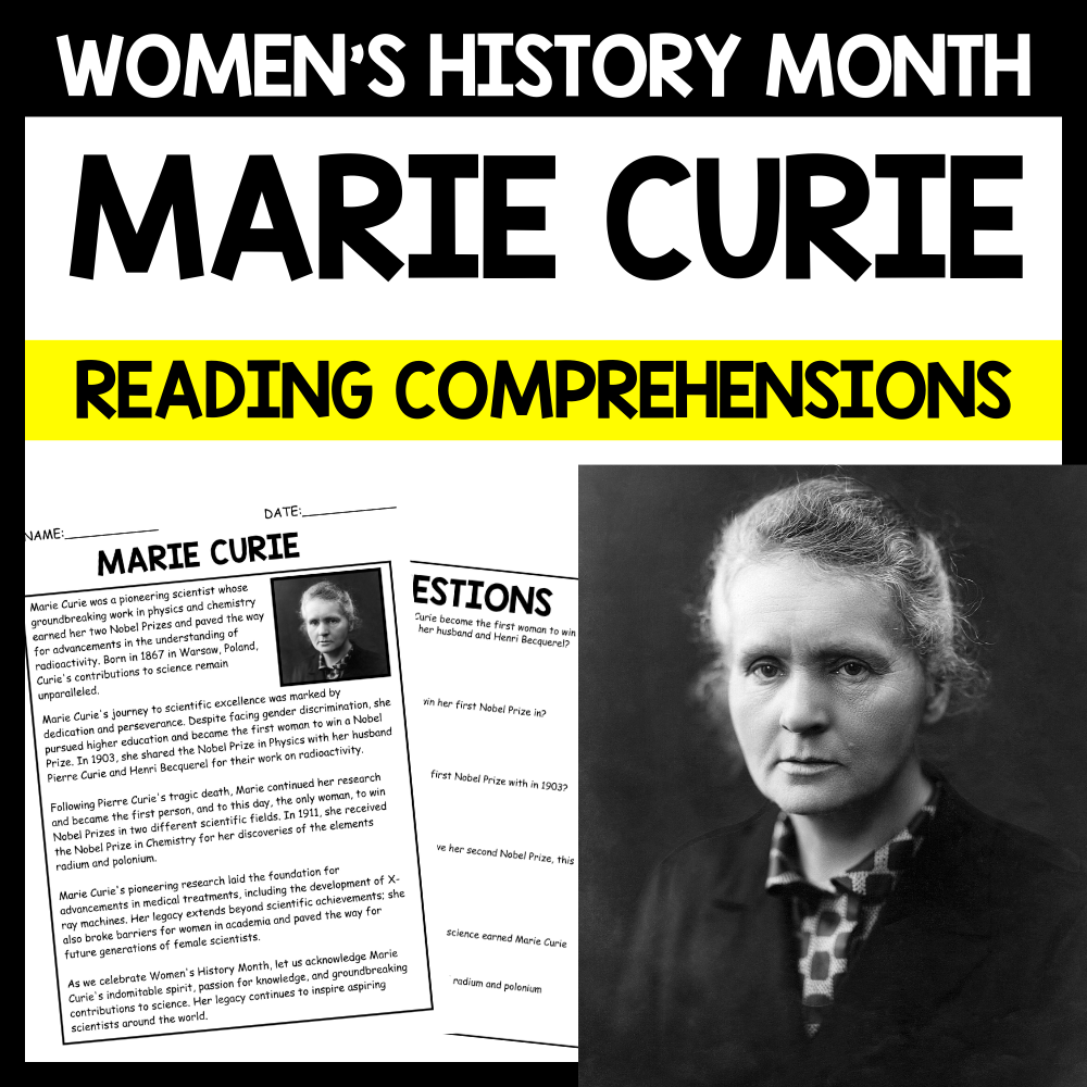 Women's History Month MARGARET MEAD BIOGRAPHY Reading Comprehension ...