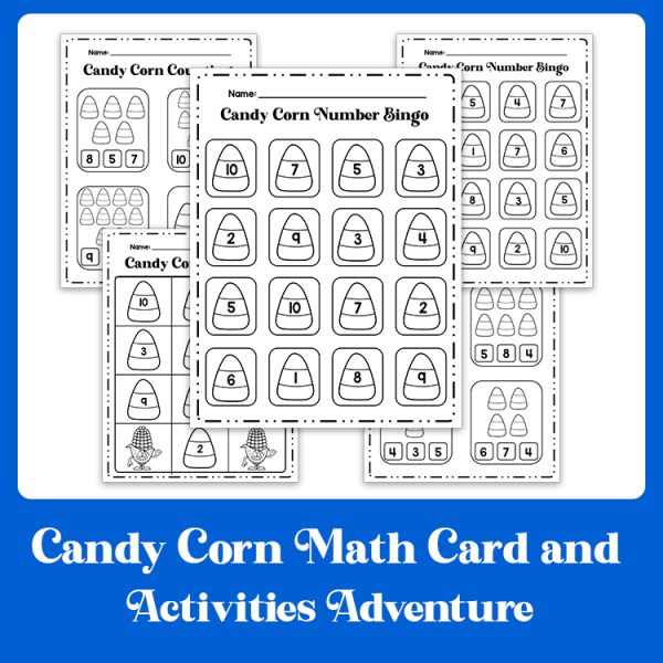 Candy Corn Fall Math Activities for Halloween Fun and Engaging ...