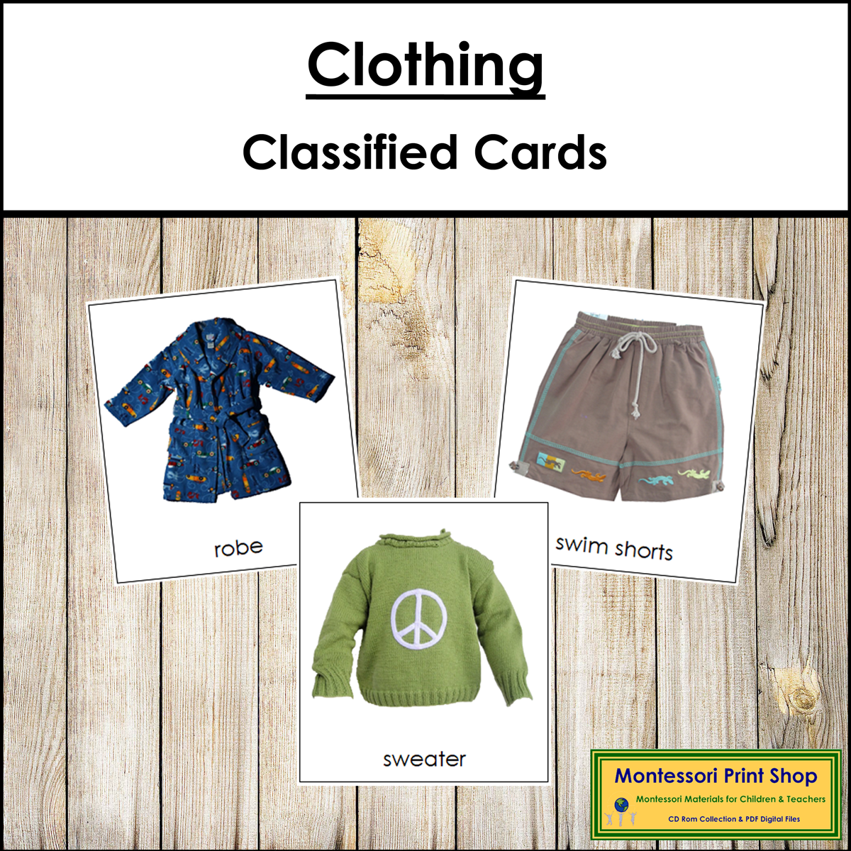 Nature Objects And Their Silhouettes - Montessori Matching Cards - Made ...