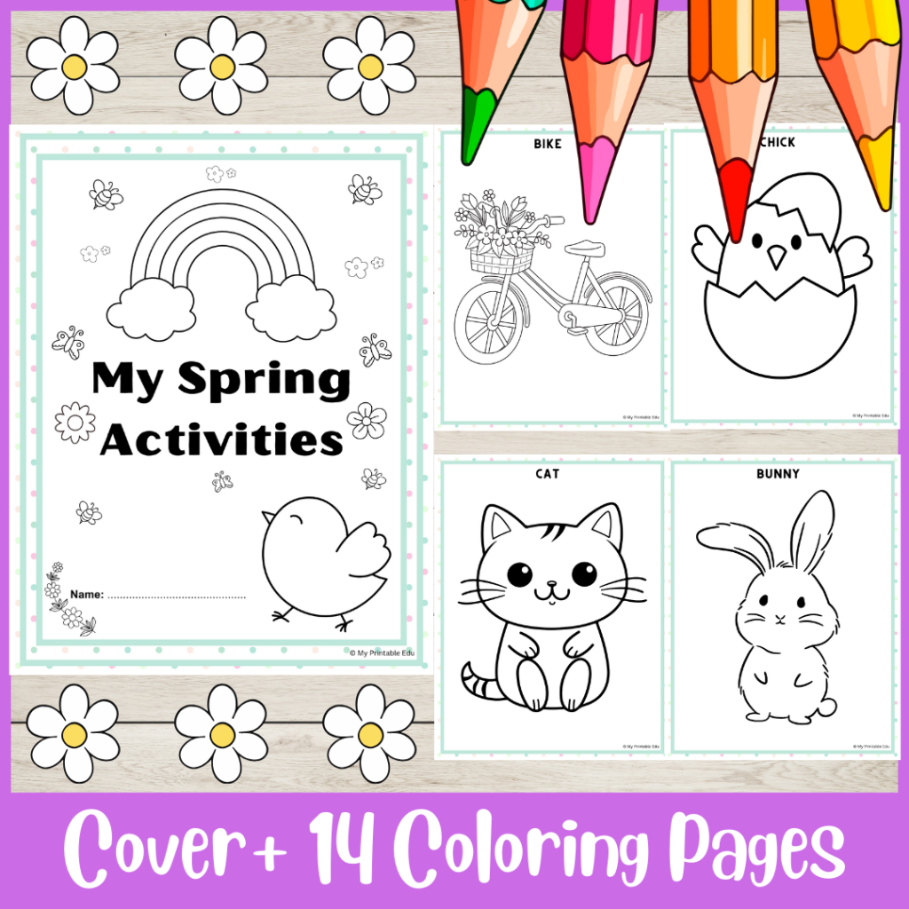 Spring Activities/ Spring Fun/ Spring Worksheets/ Spring Activity ...