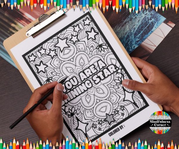 Kindergarten Morning Message, Encouraging Affirmations Coloring Pages ...