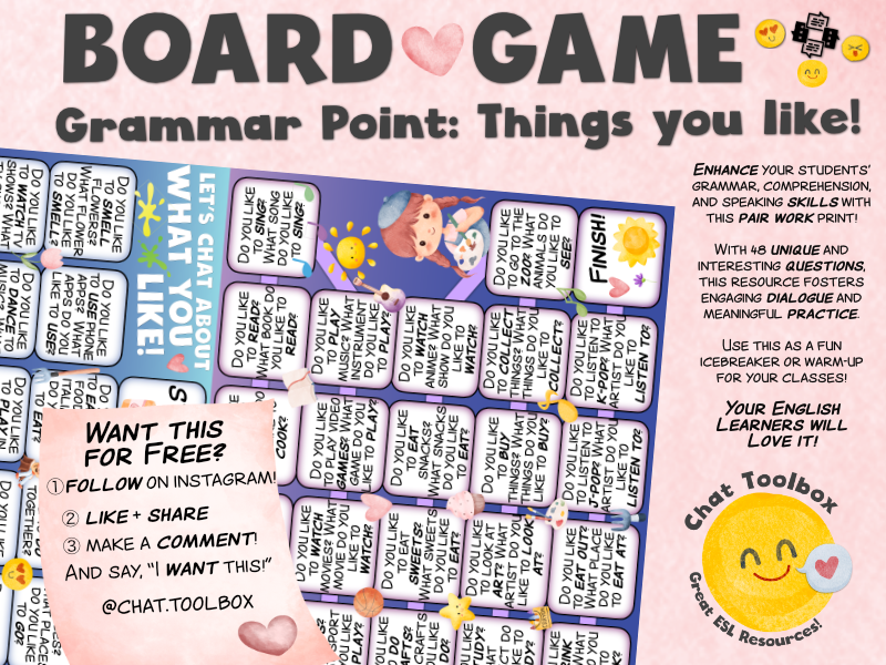 English Chat using "Can you...?" Card | Made By Teachers