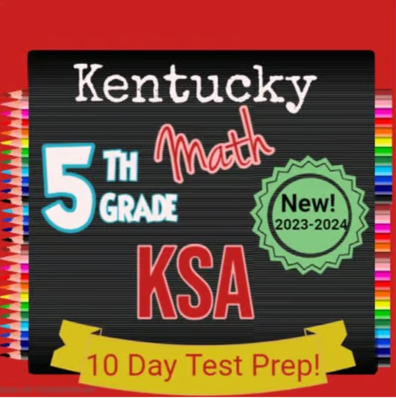 Iowa 5th Grade Math Test Prep; Print and Go for the ISASP! All ...