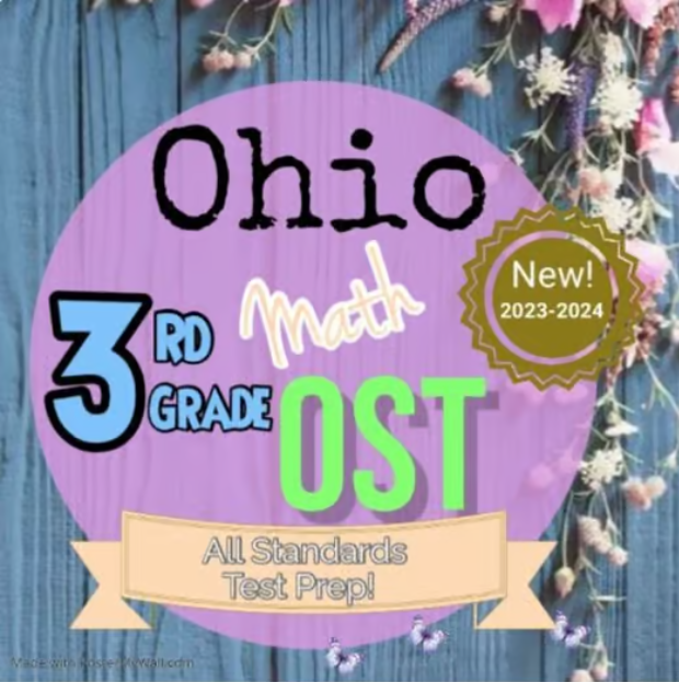 Connecticut 3rd Grade Math All Standards Practice; PRINT AND GO! | Made ...