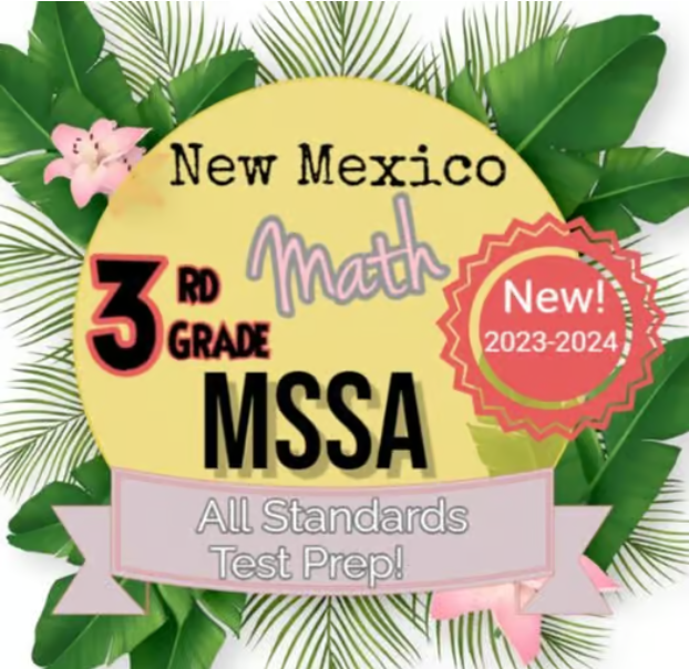 Idaho 5th Grade Math ISAT Test Prep; Print and Go! All Standards ...