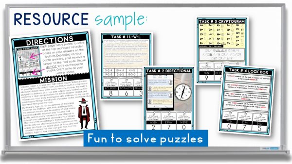 Solar Eclipse 2024 Escape Room Printable Activity - 9 Puzzles Breakout ...
