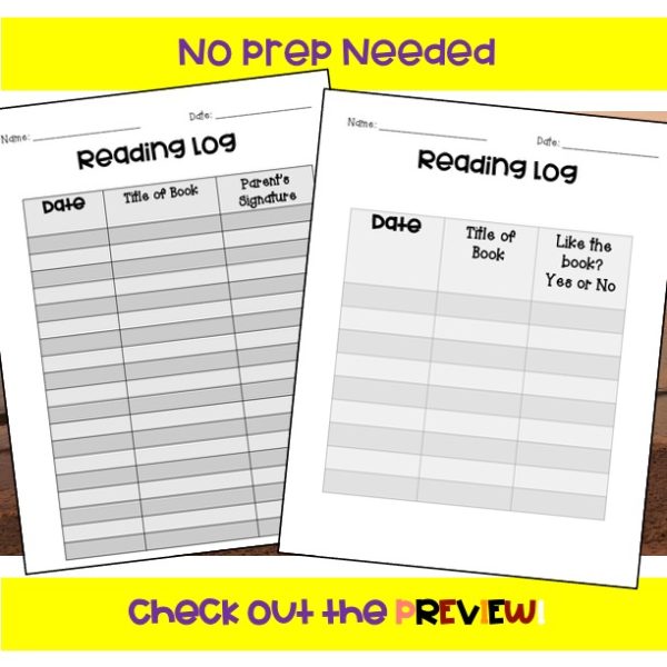 Spring Themed Reading Logs FREEBIE - Made By Teachers