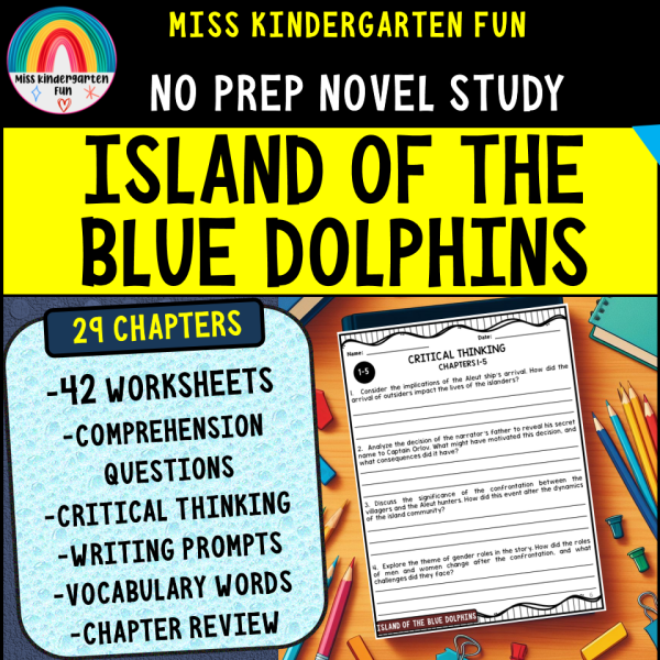 Island of the Blue Dolphins Novel Study Guide - Made By Teachers