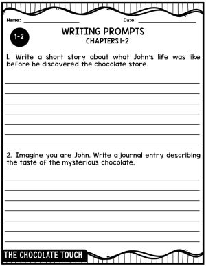 The Chocolate Touch Novel Study Guide - Made By Teachers