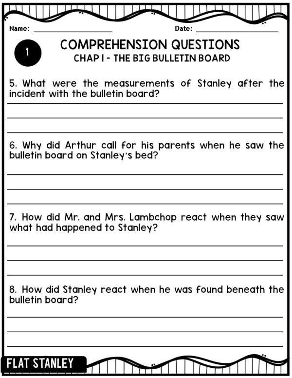 Flat Stanley Novel Study Guide - Made By Teachers