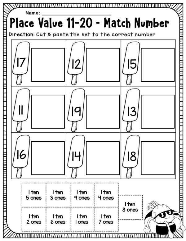 Kindergarten No Prep Math Unit summer | Printable - Made By Teachers