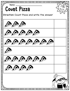 Kindergarten No Prep Math Unit summer | Printable - Made By Teachers