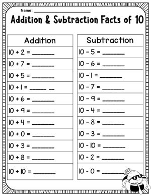 Kindergarten No Prep Math Unit summer | Printable - Made By Teachers