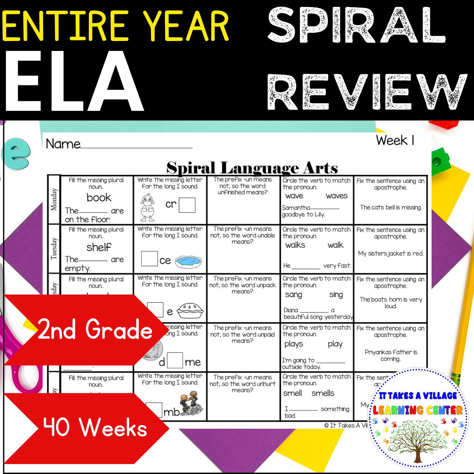 Second Grade Language Arts Curriculum | Made By Teachers
