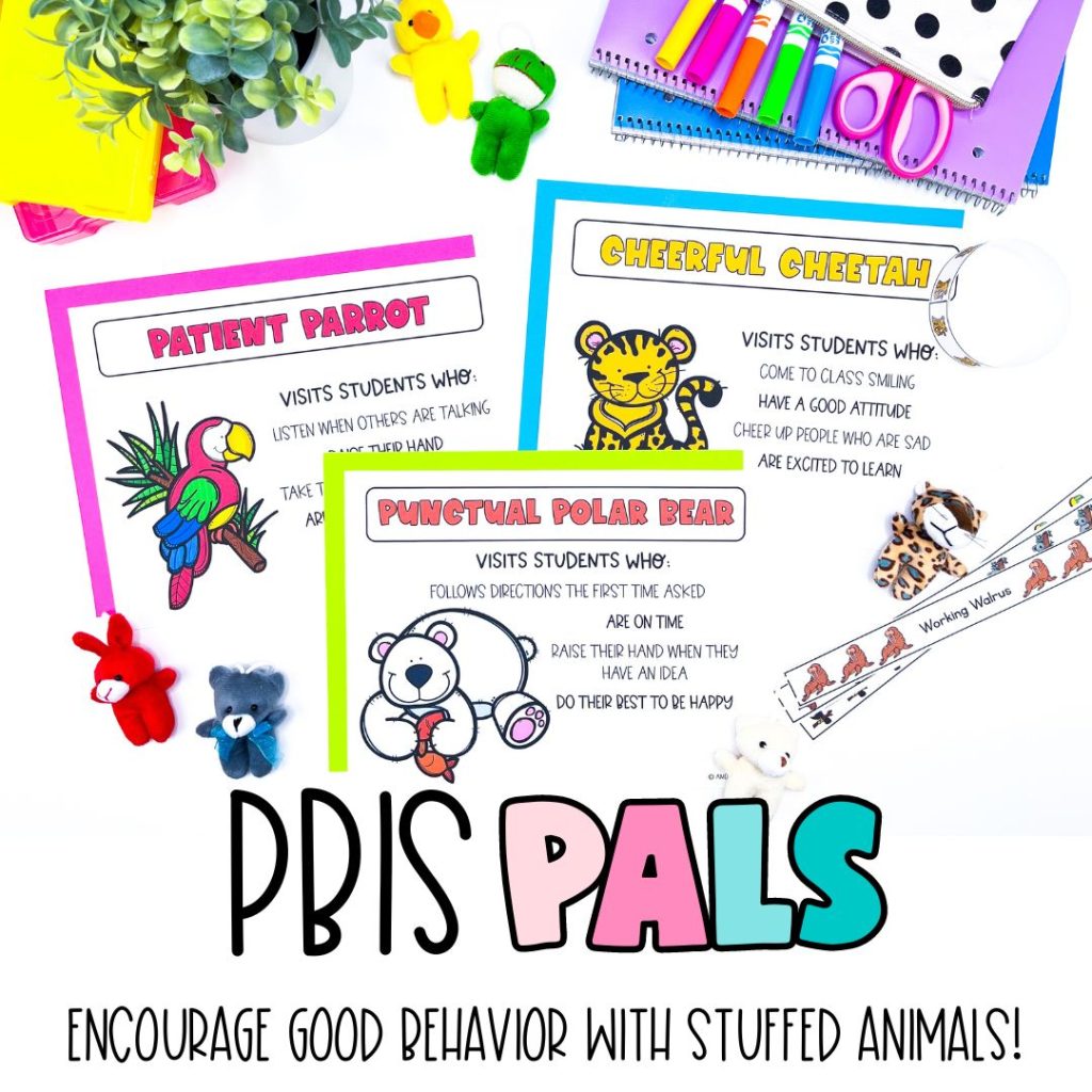 PBIS Pals | Zoo Animals Theme Pack | Classroom Decor Behavior ...
