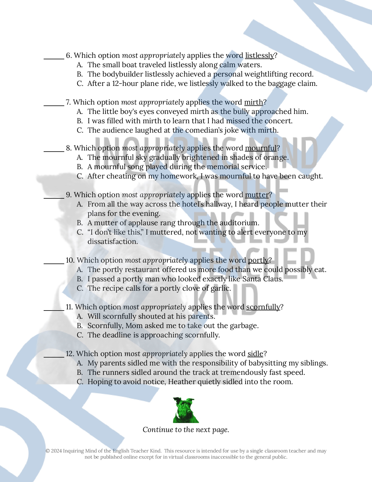 "Sweat" by Zora Neale Hurston Vocabulary Games for High School | Made ...