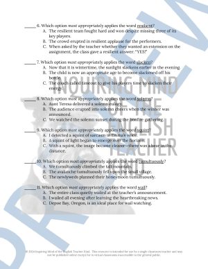 "All Summer in a Day" by Ray Bradbury Vocabulary Games (Crossword, Word ...
