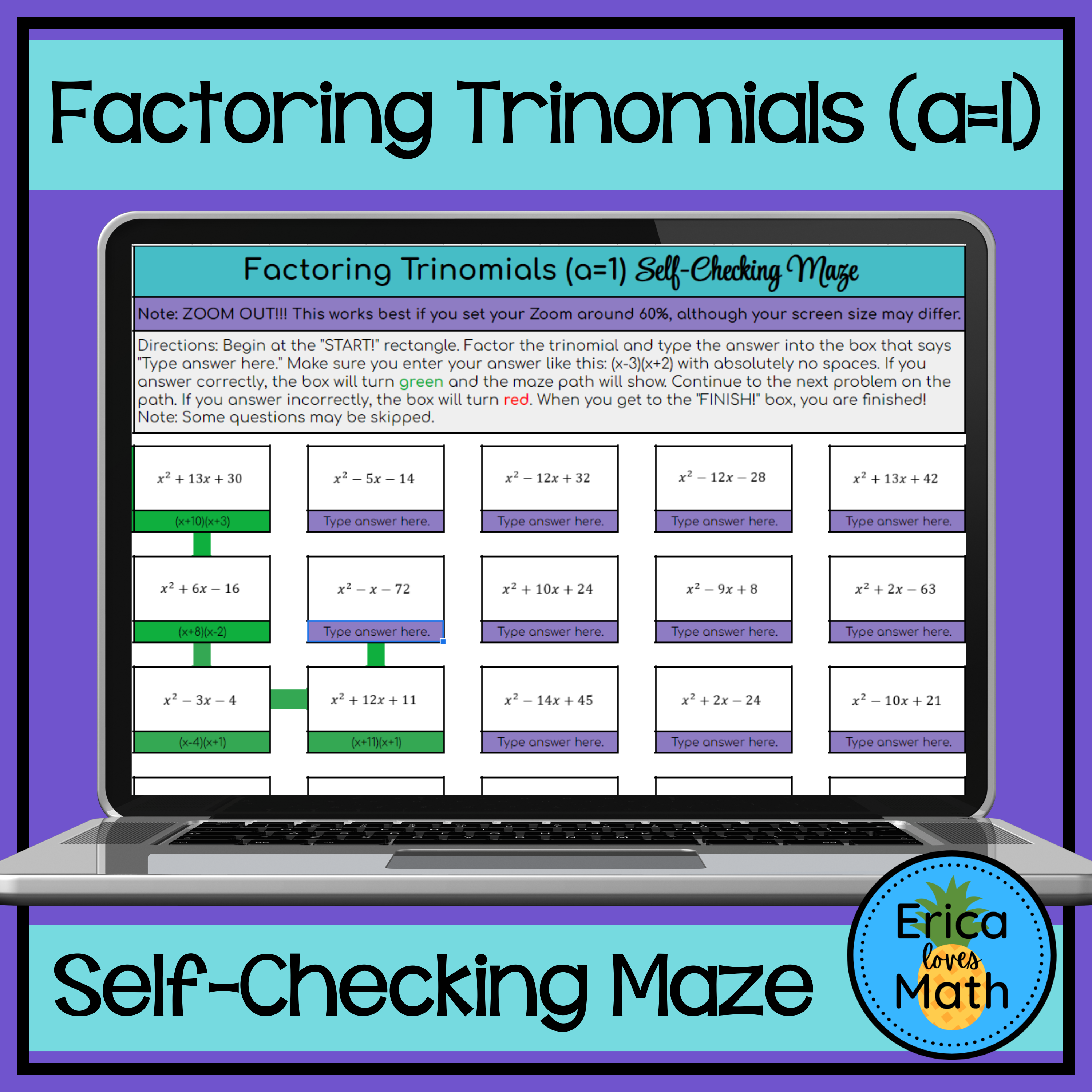 Solving Compound Inequalities Color by Number Activity (Halloween ...