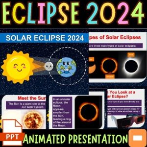 Solar Eclipse 2024 | Solar Eclipse Editable PowerPoint & Google Slides ...