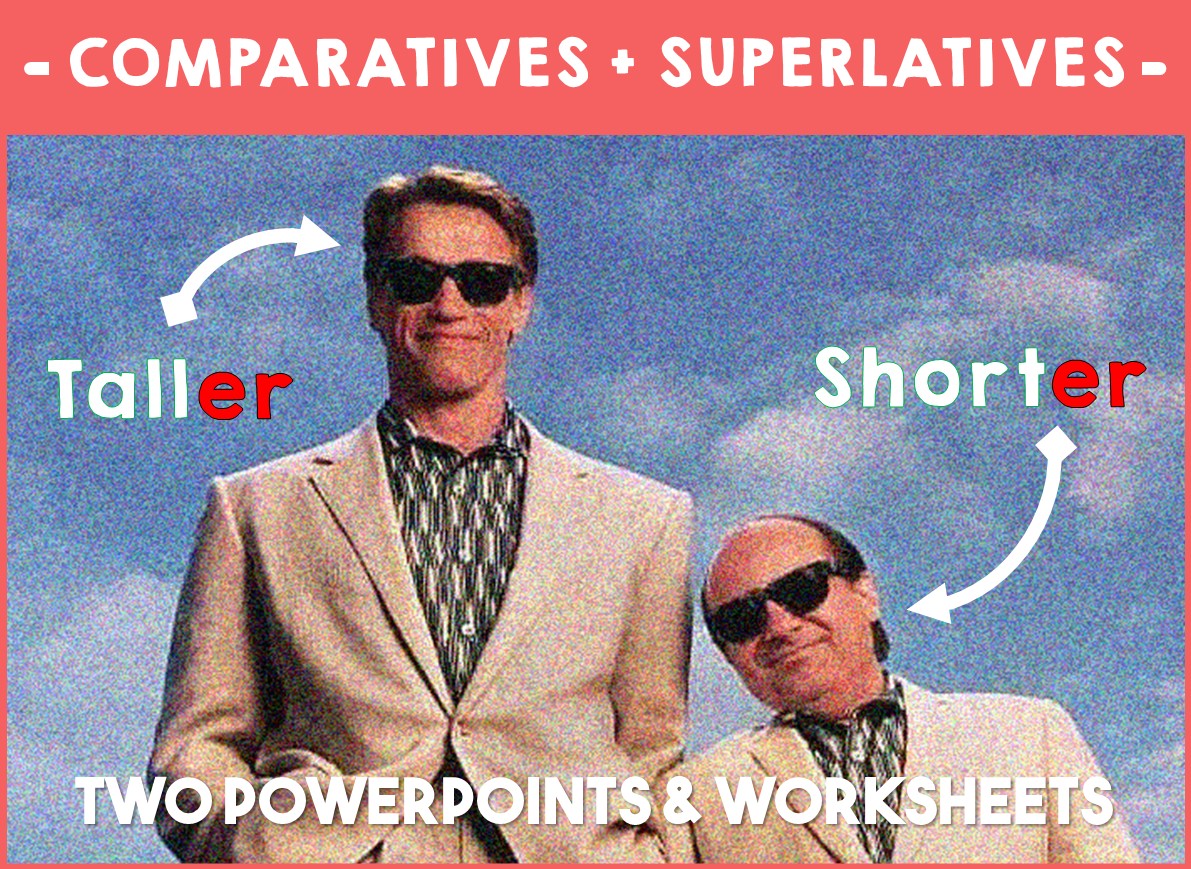 Grammar - Gradable Adjectives - PowerPoint and Worksheet | Made By Teachers