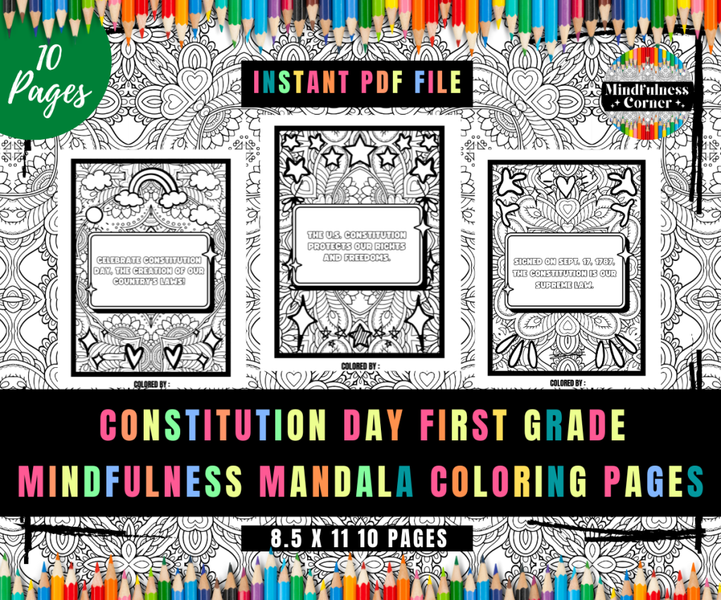 Constitution Day Activities First Grade, Facts Activities Coloring ...