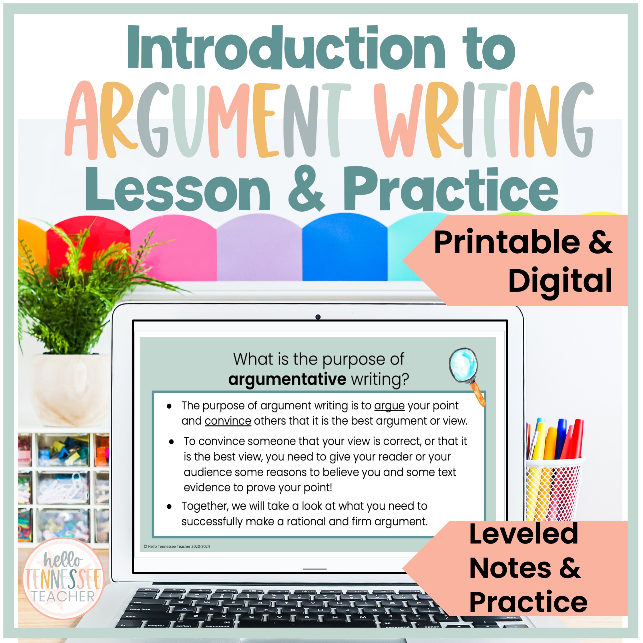 ELA Test Prep, Breaking Apart the Writing Prompt Lesson, Writing ...
