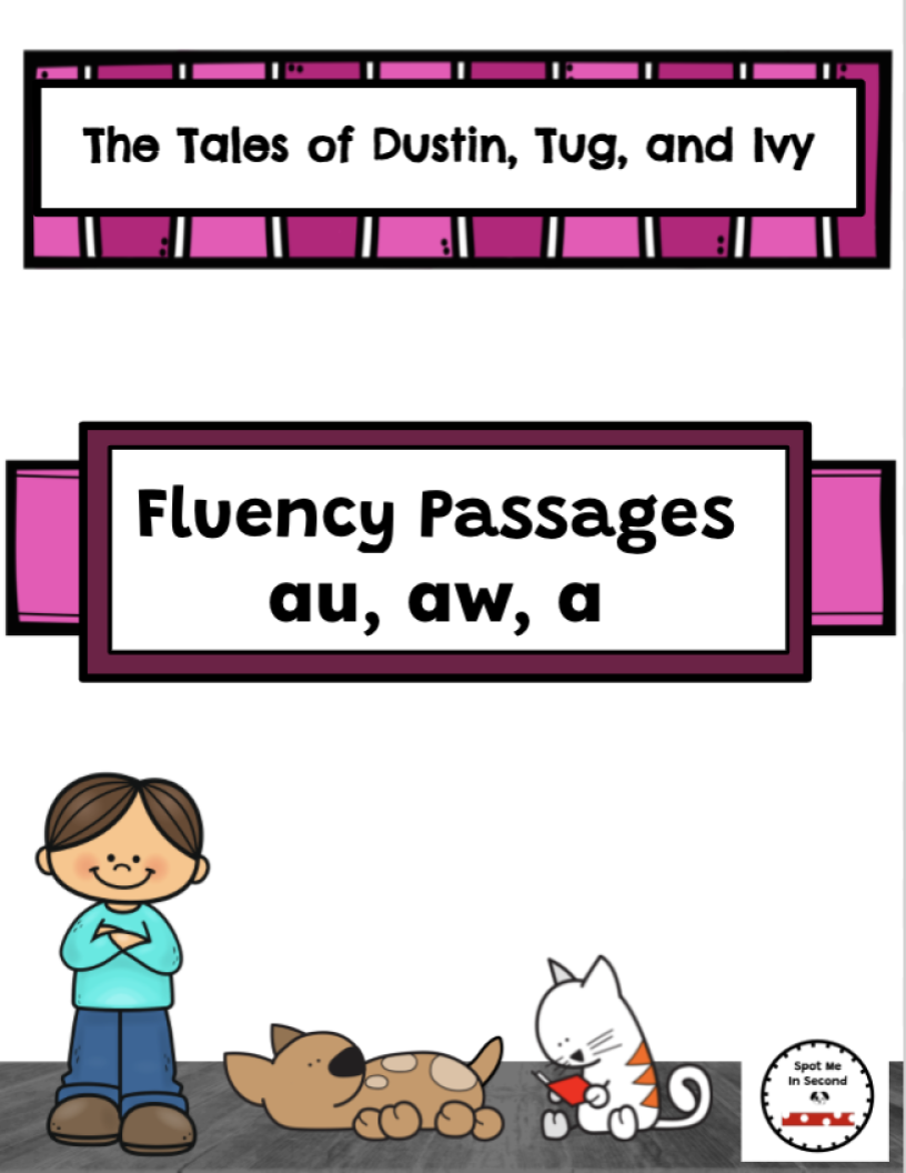 Decodable Passages for Oral Reading Fluency: Ivy's Antics LONG VOWELS ...