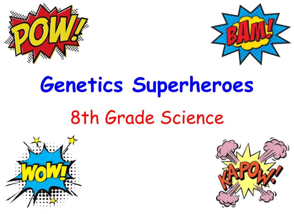 Genetics Super Hero Acitivity | Made By Teachers