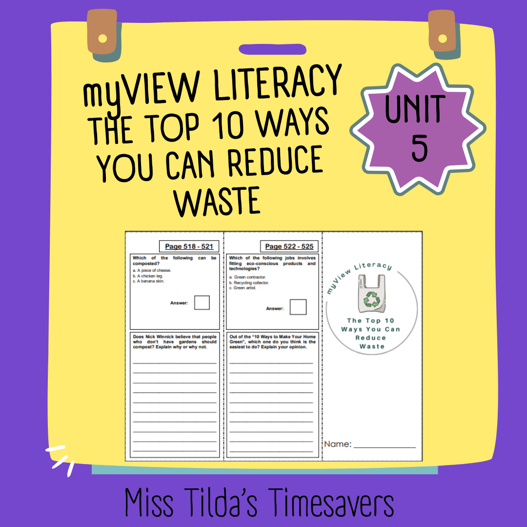 By the Shores of Silver Lake - Grade 3 myView Literacy | Made By Teachers