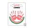 Sweet Summer Handprint Craft Printable Template / Watermelon Crafts ...