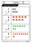 Summer Math worksheets Vertical Addition with Objects (Sums to 20 ...