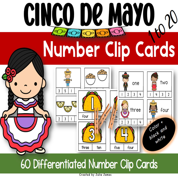PLACE VALUE CLIP CARDS Winter Theme | Made By Teachers