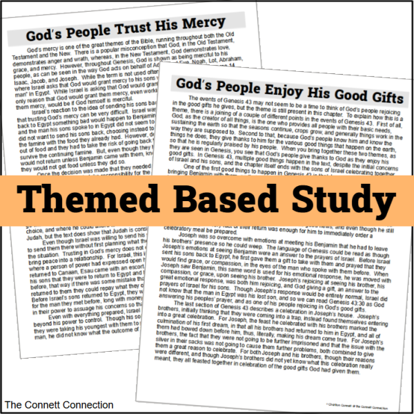 The Themes of Genesis: Joseph's Brothers Return to Egypt Bible Study ...