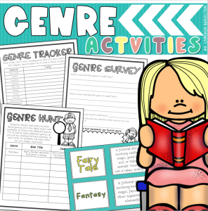 Reading Genre Activities (Matching Game, Surveys, Quiz, Book Review ...