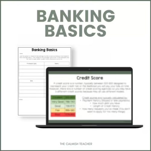 Banking Basics - Financial Literacy - Made By Teachers