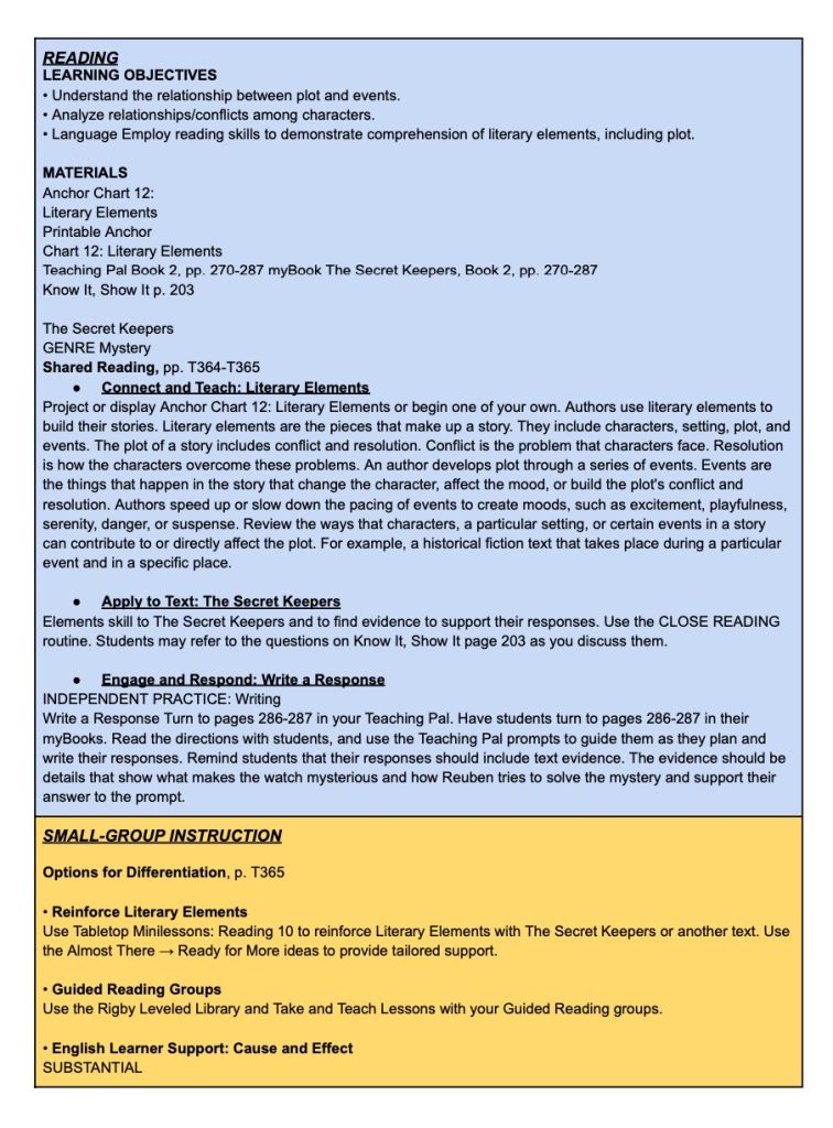 5th Grade HmH Module 9 Into Reading Lesson Plans - Made By Teachers