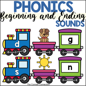 Beginning and Ending Sounds Trains - Made By Teachers