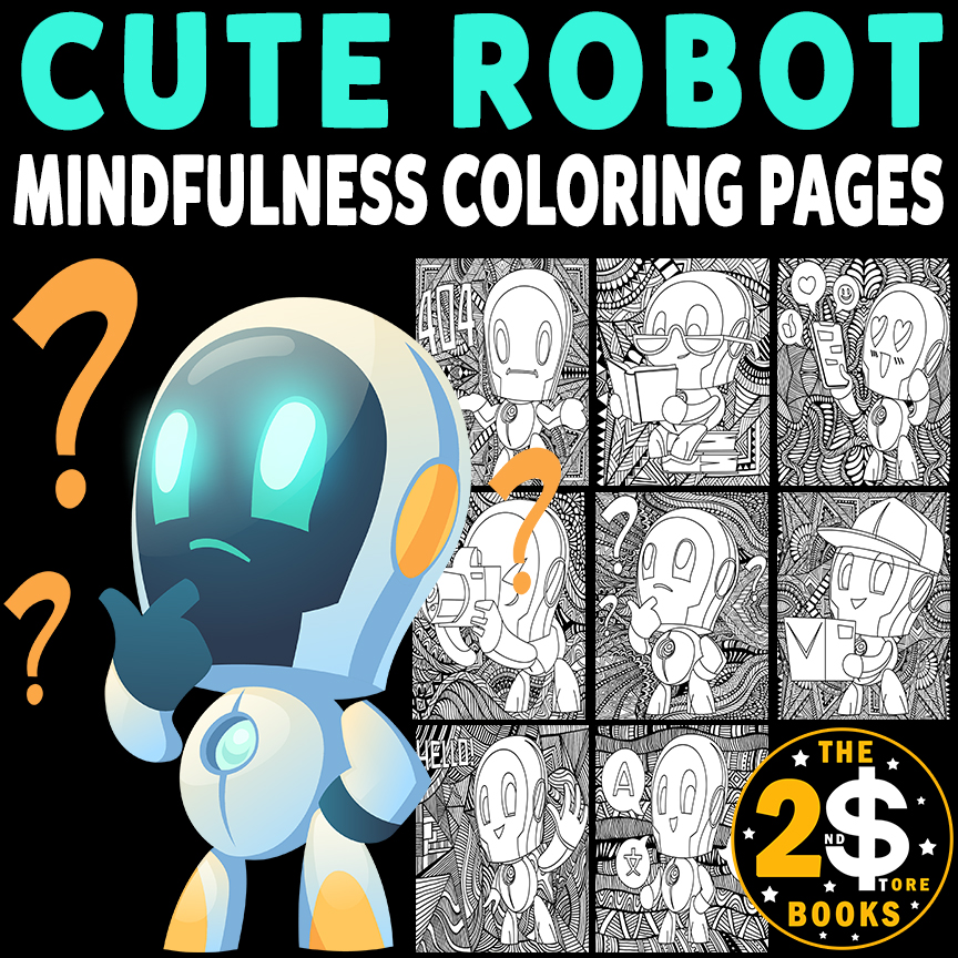 Cute Ice-Cream Mindfulness Coloring Book - 18 Pages | Made By Teachers