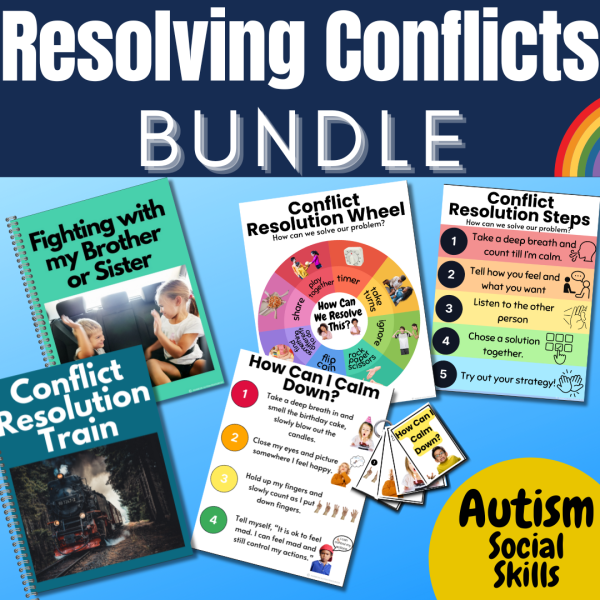 Conflict Resolution Bundle to Teach Resolving Conflicts Peacefully ...