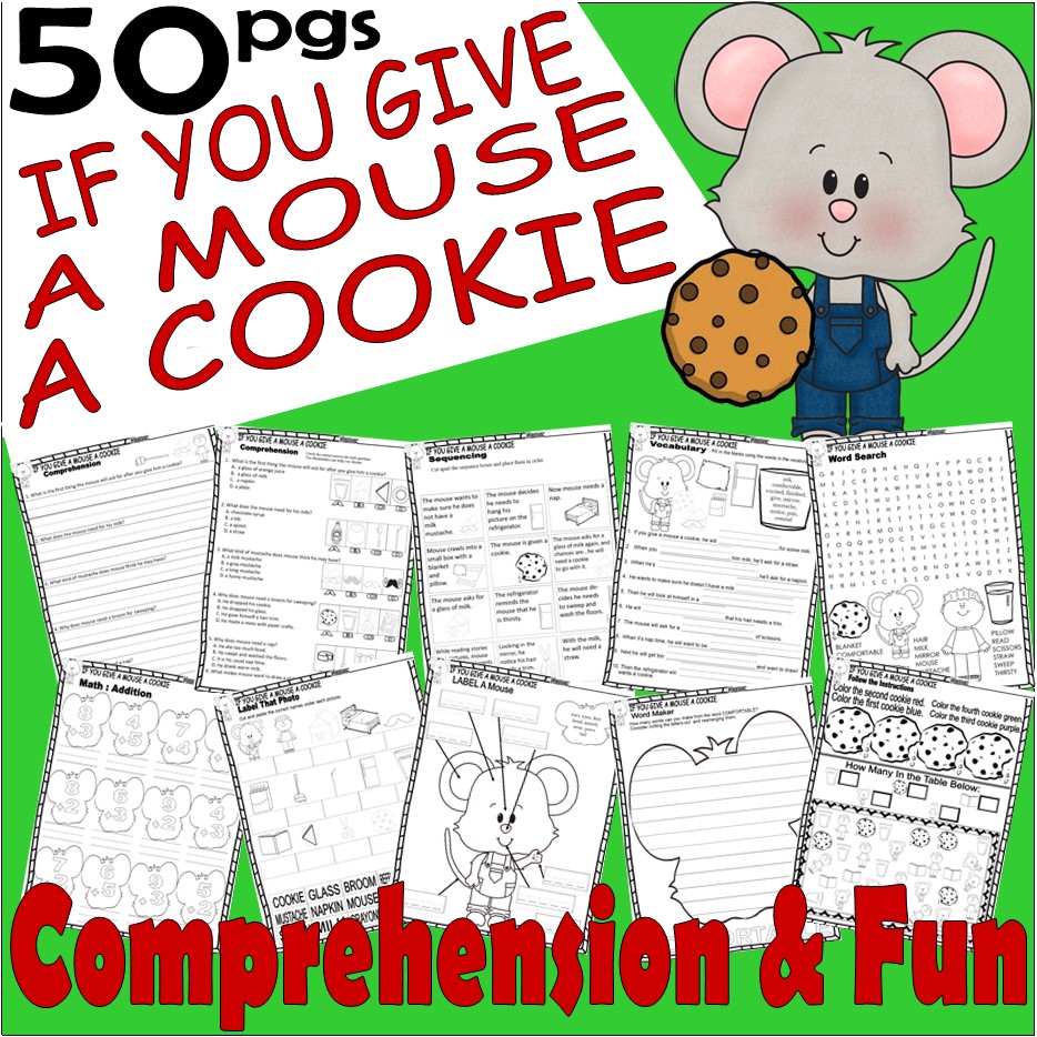Laura Numeroff Read Aloud Book Companion BUNDLE 5 If You Give Take ...