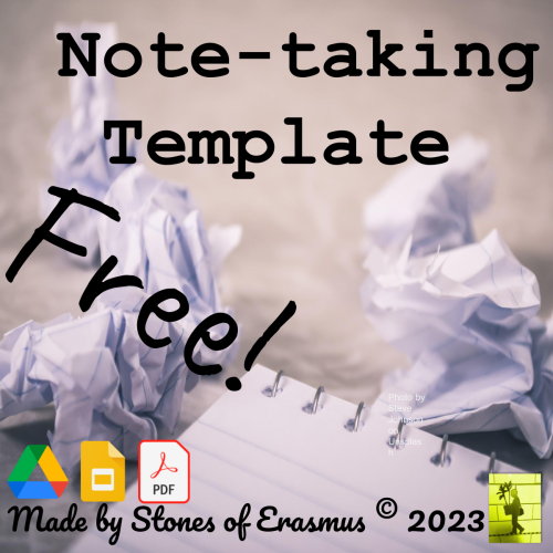 Efficient Note-taking: 3-Box Template for Students in Middle and High ...