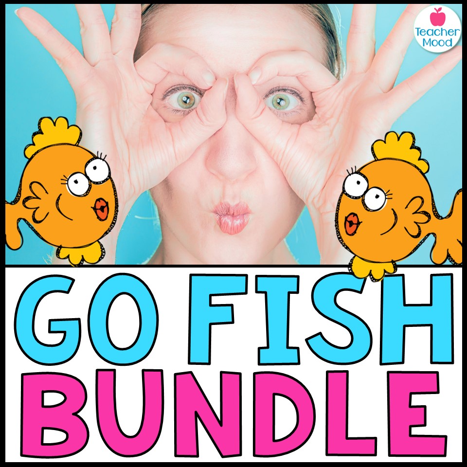 Go Fish Card Games BUNDLE | Phonics Review | Literacy Centers | Phonics ...