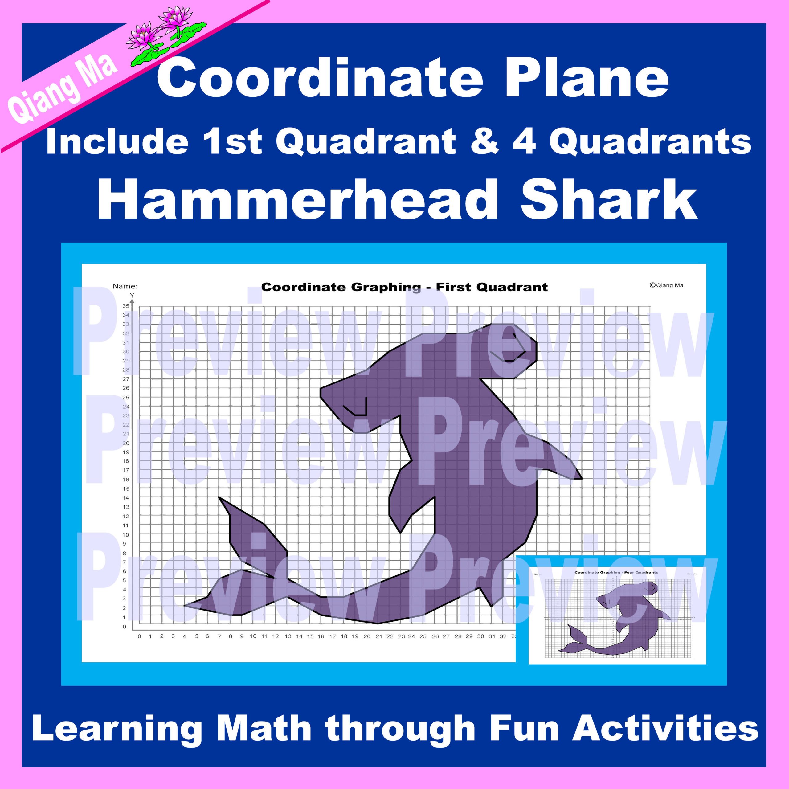Olympic Coordinate Plane Graphing Picture: Figure Skating -Winter ...