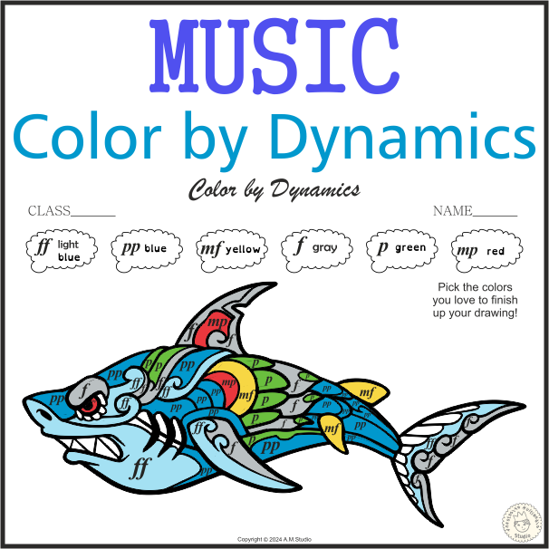 Easter Color by Rhythm | Music Coloring Activities | Color-by-Note ...
