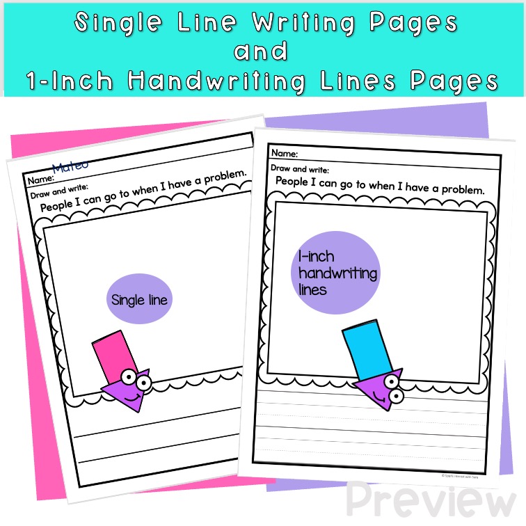 Big vs Small Problems Worksheets for Preschool & Kindergarten | Made By ...