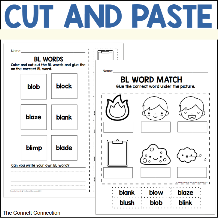 BL Beginning Blends No Prep Worksheets | Made By Teachers