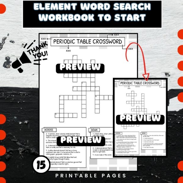 Element Word Search Worksheet | Made By Teachers