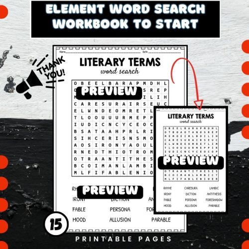 Element Word Search Worksheet | Made By Teachers